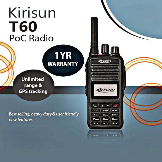 Kirisun T60 Portable 4G LTE PoC Radio | Lazada PH