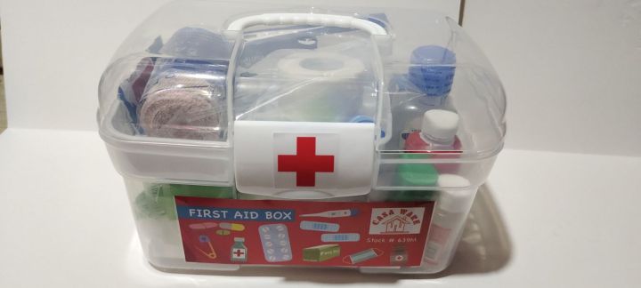 First Aid Box Sets ( first Aid medical Supplies) 17pcs including box ...