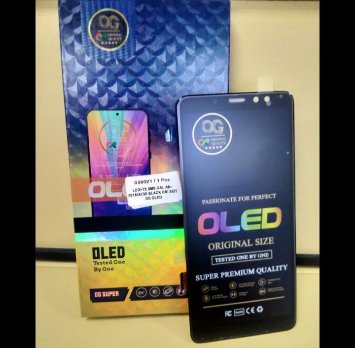 lcd oled og for smartphone samsung a730/a8 plus 2018 | Lazada Indonesia