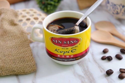 SIN SING Kopi O Coffee Mixture Bags (Container) | Uncang Kopi Campuran (Bekas) (80's x 10g ...