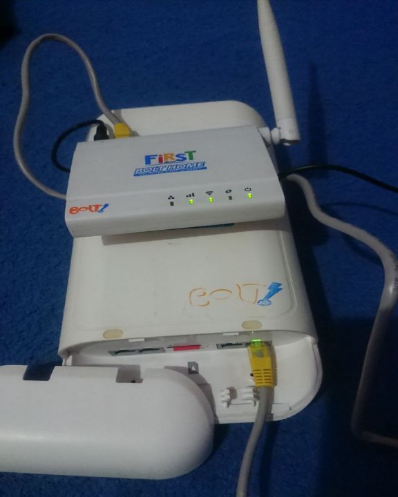 Modem Wifi 4G unlock BOLT BL400 + router Kabel LAN 5 m | Lazada Indonesia