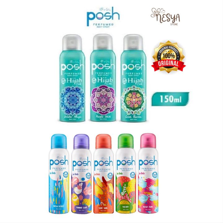 POSH BODY Spray 150 ml All Variant | Lazada Indonesia