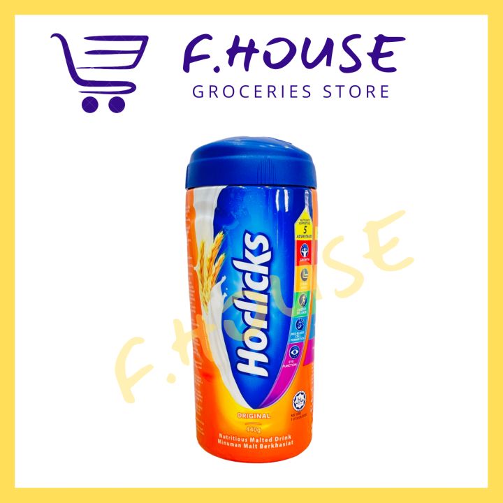 Horlicks Original Nutritious Malted Drink (440g) | Lazada