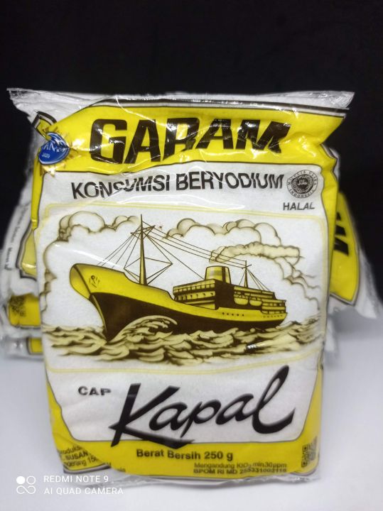 Garam cap kapal garam meja | Lazada Indonesia