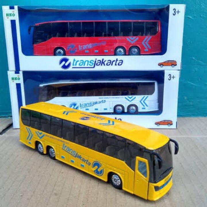 Diecast Busway TransJakarta - Miniatur Bus Trans Jakarta Dekorasi ...