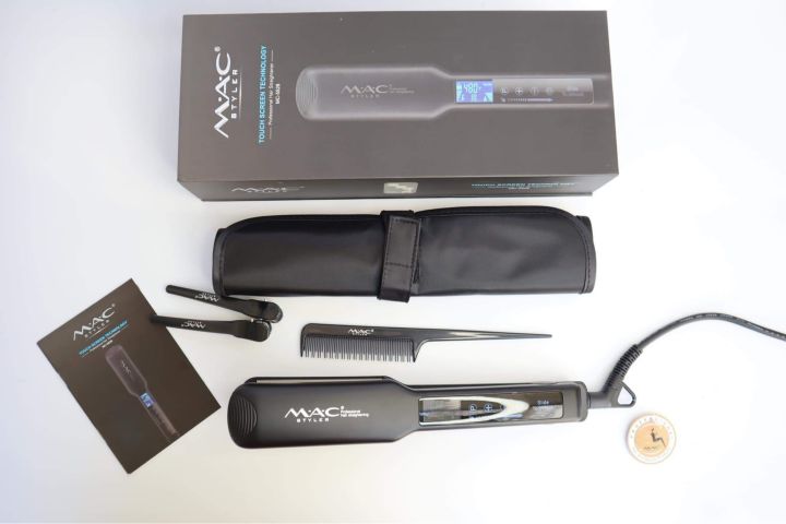 MAC Professional Straightening Iron Digital Touch Screen MC-5528 Elite ...