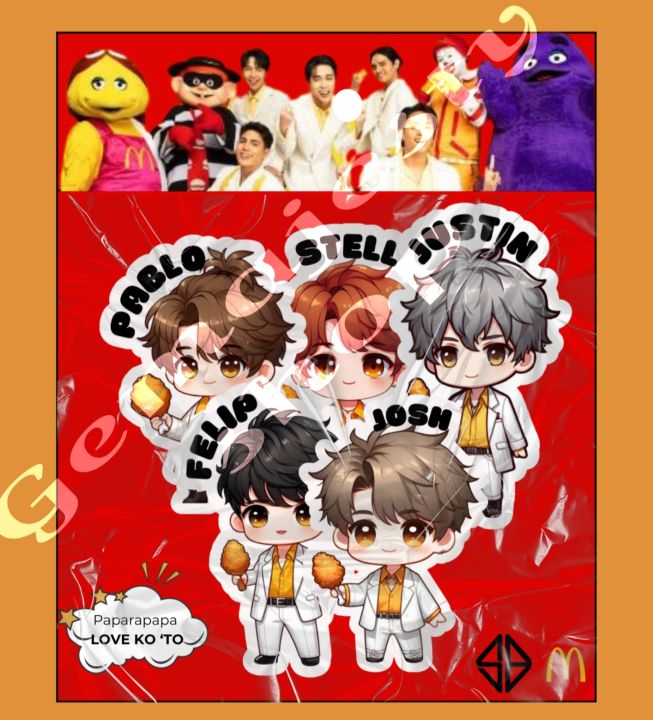 Sb19 Mcdo Stickers | Lazada PH