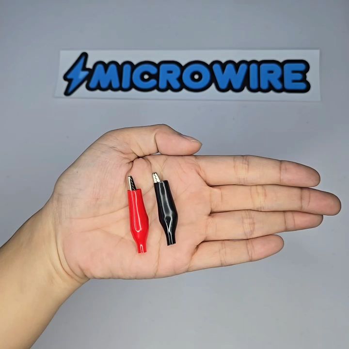 MW Versatile Alligator Clips – Red/Black Pair Available in Small ...