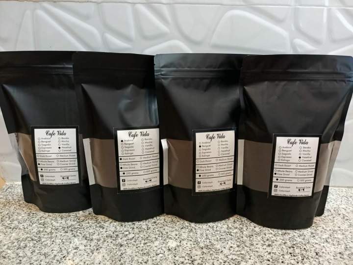 CAFE VIDA Ground Coffee Cordillera Highlands Coffee beans 250g and 500g ...