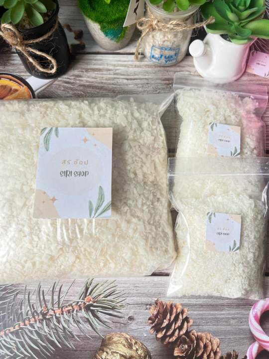 ปาล์ม แว็กซ์ Palm Wax Hydrogenated Palm Stearin Wax แว๊กซ์ เทียนไข ...