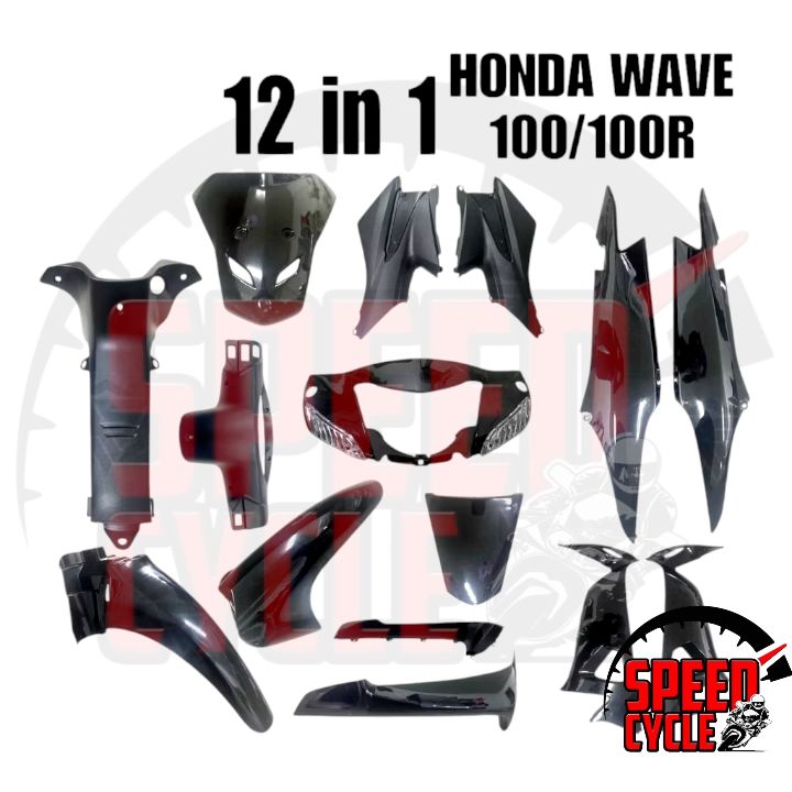 12in1 BODY KIT FAIRINGS FOR HONDA WAVE 100/100R | Lazada PH