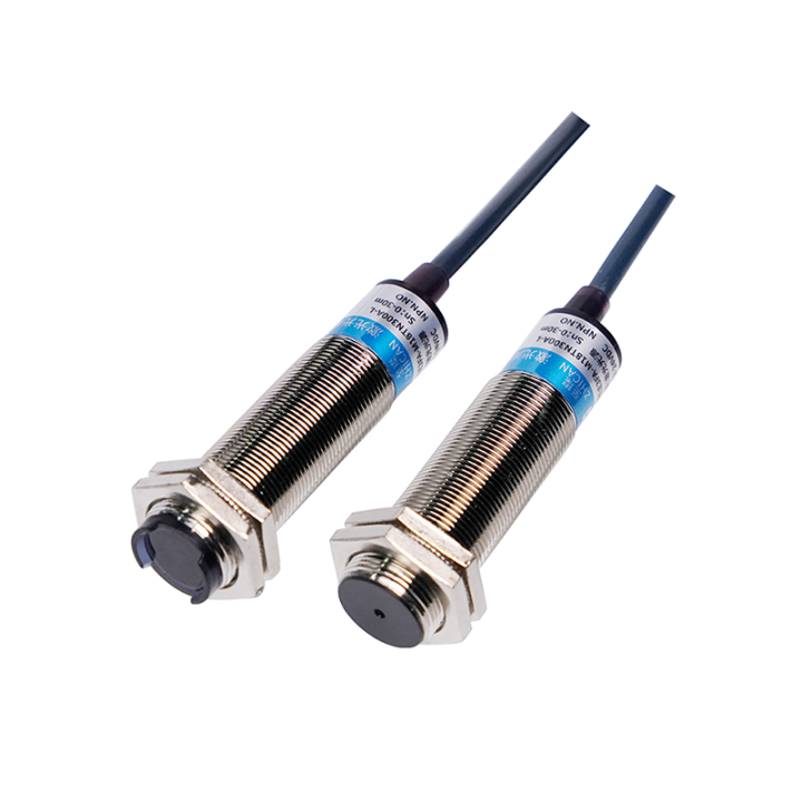 Chuyển Mạch Quang Điện Chống Nước IP68 Laser M12/M18 Hình Trụ NPN Khả ...