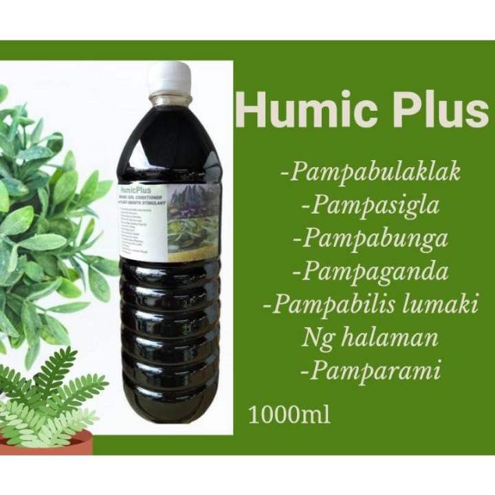 HUMIC PLUS 1000 ML/ 1LITER. ALL IN ONE FERTILIZER - READY TO USE FOR ...