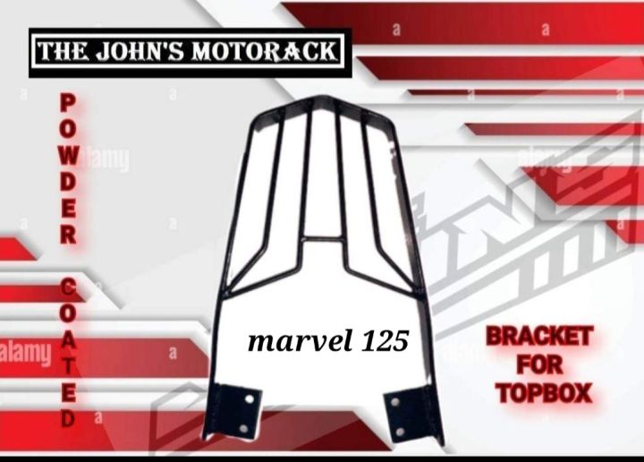 NEW Euro MARVEL 125 and 130 TOPBOX BRACKET POWDER COATED | Lazada PH