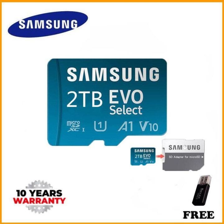 Samsung 100% Original Micro SD Card EVO Select Endurance Memory Card ...