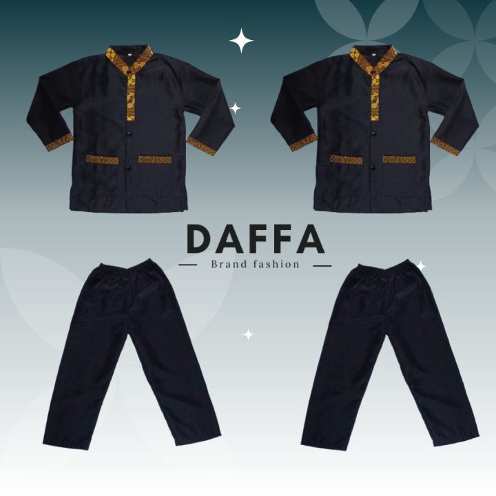 Stelan Pangsi Motiv Batik Anak /setelan baju pangsi ANAK TK dan SD ...