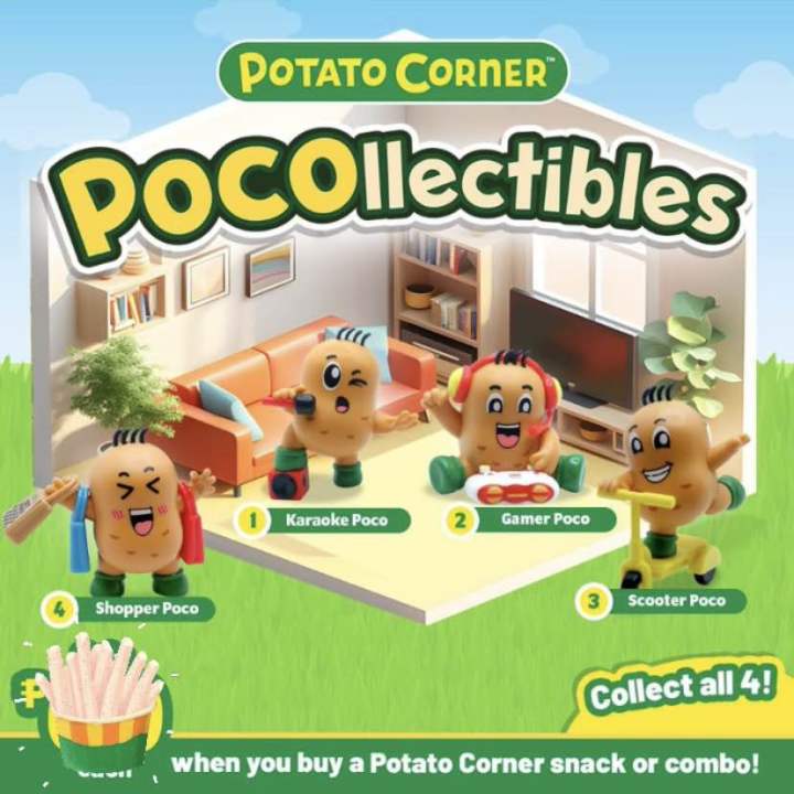 Potato Corner POCOllectibles Toys July 2024 | Lazada PH