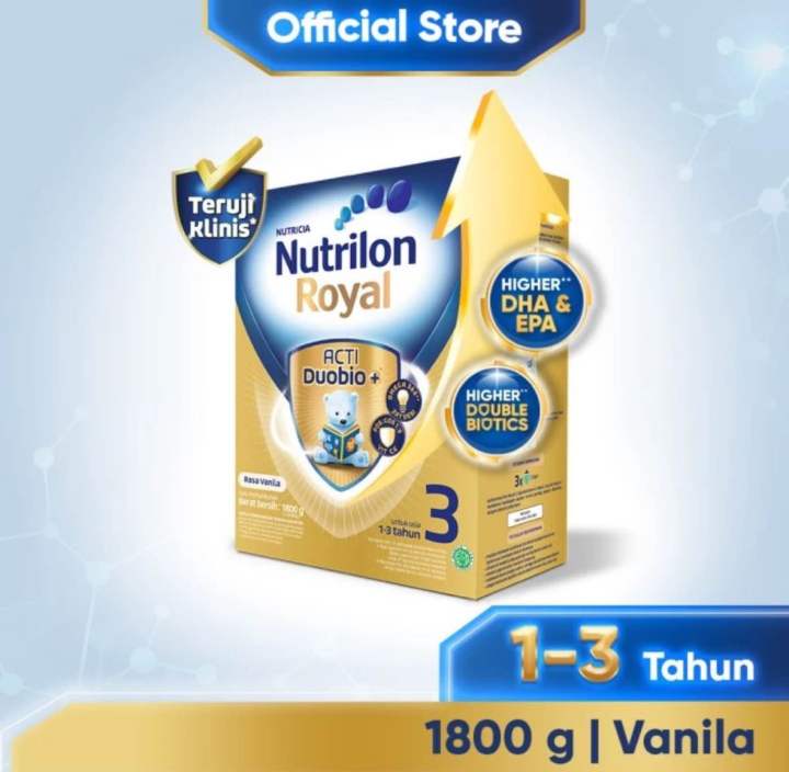 Nutrilon Royal 3 Susu Pertumbuhan 1-3 Tahun 1800g | Lazada Indonesia