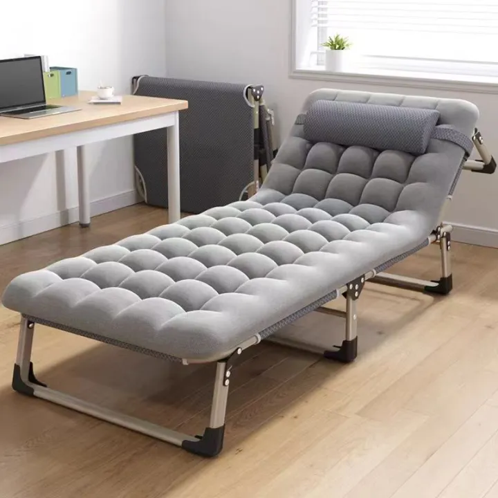 【Table Trove./ready stock】Folding bed portable bed with foam/military ...