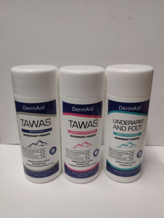 Dermaid Tawas Deodorant Powder 100g | Lazada PH
