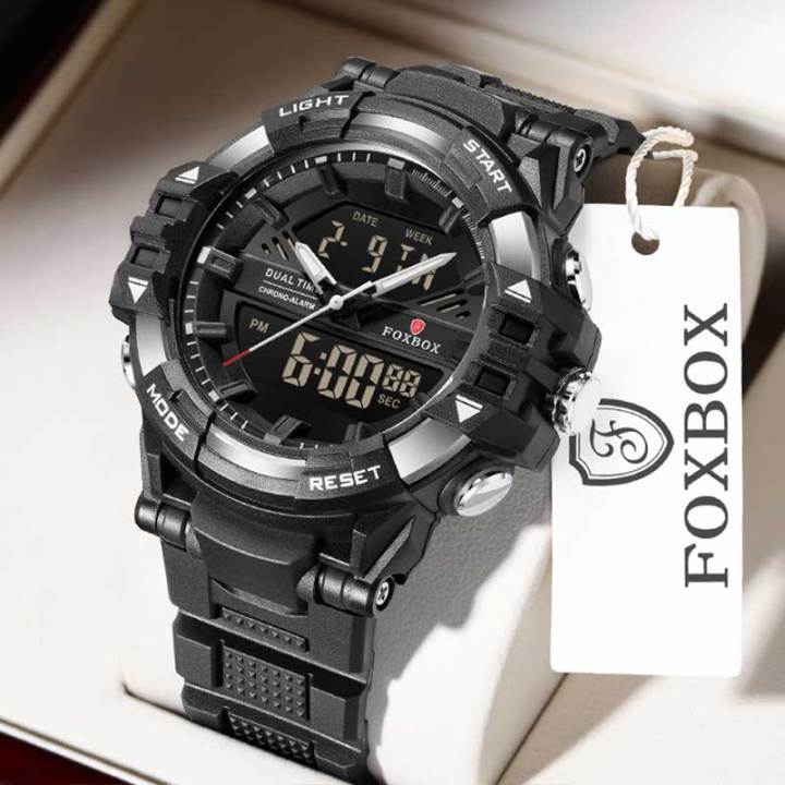 LIGE Men Watches Fashion Sports Chronograph Waterproof Luminous Man ...