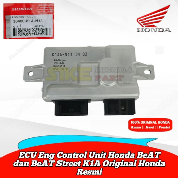 30400-K1A-N13 ECU Eng Control Unit Honda BeAT dan BeAT Street K1A ...
