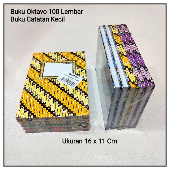 1 Pak Buku Catatan Kecil 100 Lembar isi 5 Buku ( 3 Pilihan Merek ...