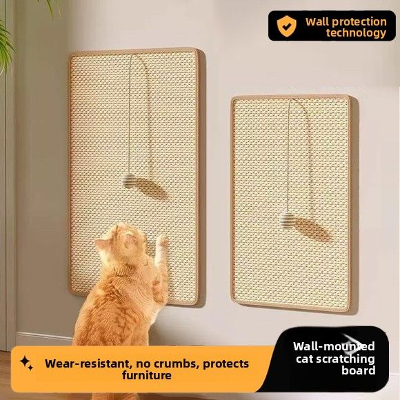 Scratch-Resistant Wall Mounted Cat Scratching Pad | Lazada PH