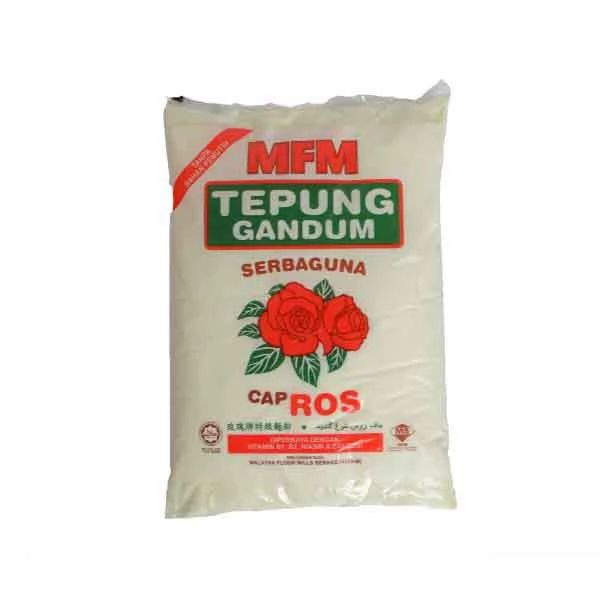 tepung gandum cap bunga ros 850g | Lazada