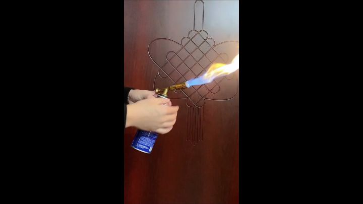 MENANTANG Flame Gun Pistol Gas Api Portable Gas Torch Butane Flame Alat ...