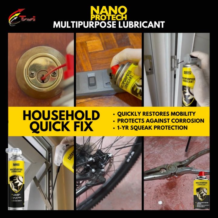 Nanoprotech Nano Protech Multipurpose Spray Lubricant Rust Remover Anti ...