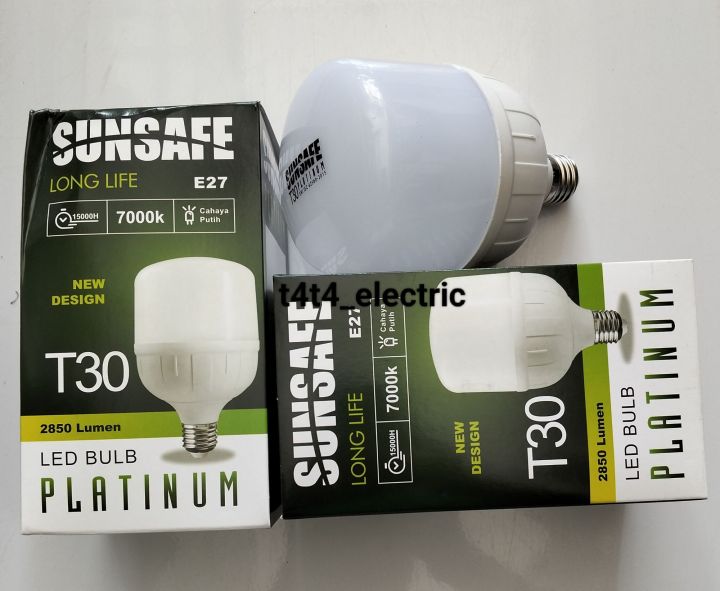 LED SUNSAFE 30 WATT PLATINUM, SNI | Lazada Indonesia