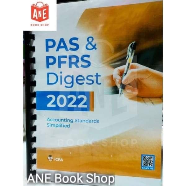 PAS & PFRS Digest 2022 Edition Accounting Standards Simplified iCPA ...