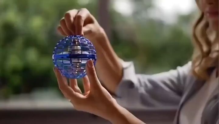 🔥Hot selling🔥Flynova UFO 360°rotating hover ball Flying Ball Kids ...