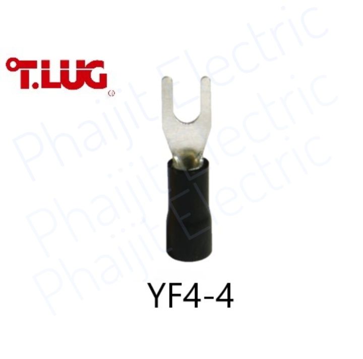 Yf 4 4 T Lug หางปลา แฉกหุ้ม สำหรับสาย 4 Sqmm Th