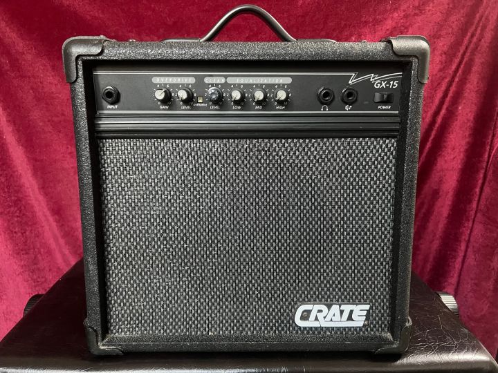 ตู้แอมป์กีตาร์ไฟฟ้า Crate รุ่น GX-15 มือสอง | Lazada.co.th