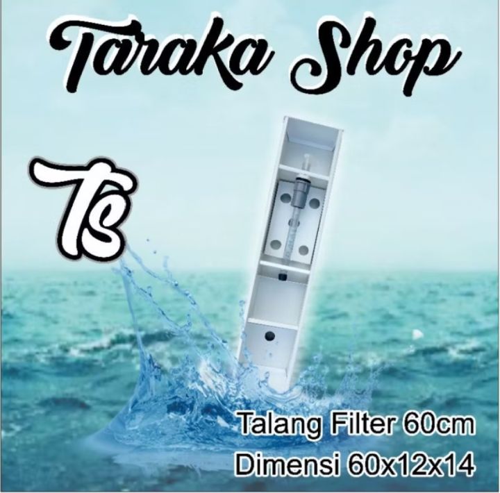 filter talang aquarium / top filter talang aquarium uk 60cm sampai 150 ...