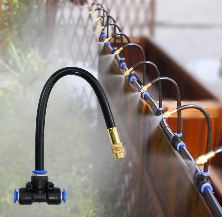 Low pressure System Kit Atomization Misting Fog Nozzles with Quick ...