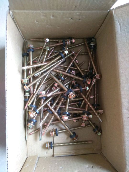 per 50 pcs baut roofing 7 cm 12x 70 (isi 50 pcs) | Lazada Indonesia