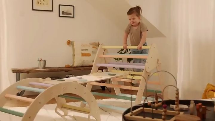 Piklers Triangle Set Kids Wooden Climbing Piklers Arch Montessori ...