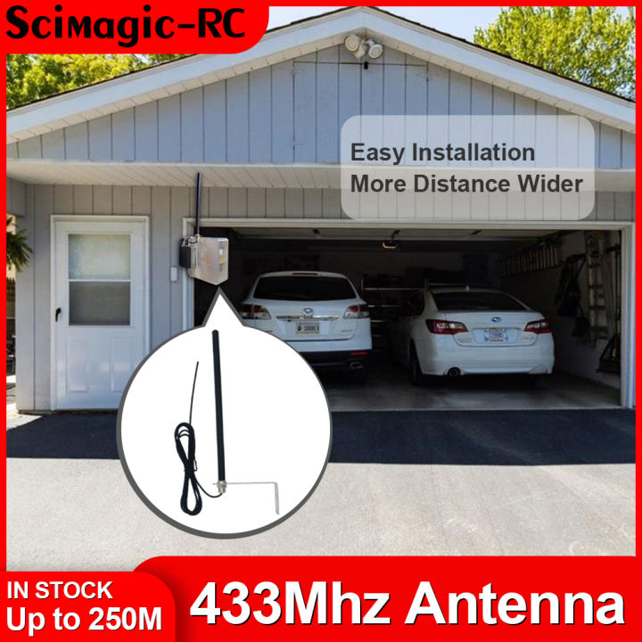 433 mhz Signal antenna.External antenna for Appliances Gate Garage Door for 433.92MHZ Garage ...