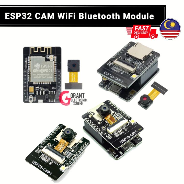ESP32-CAM WiFi Bluetooth Module ESP32 Serial port to Wifi Camera | Lazada