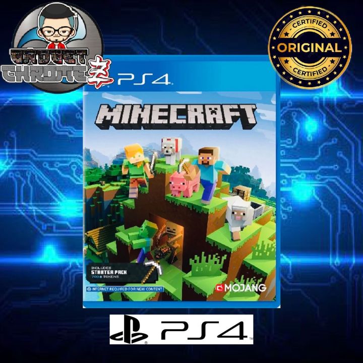 Minecraft (Includes Starter Pack) | PS4 Game | BRANDNEW | Lazada PH