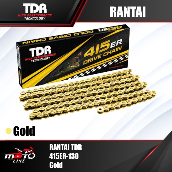 RANTAI TDR 415ER-130 GOLD | Lazada Indonesia