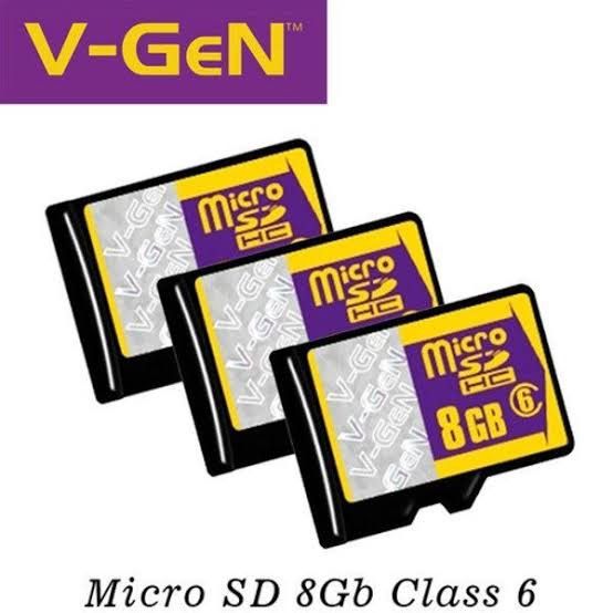 MEMORI CARD V-GEN 8GB MICRO SD Class6 | Lazada Indonesia