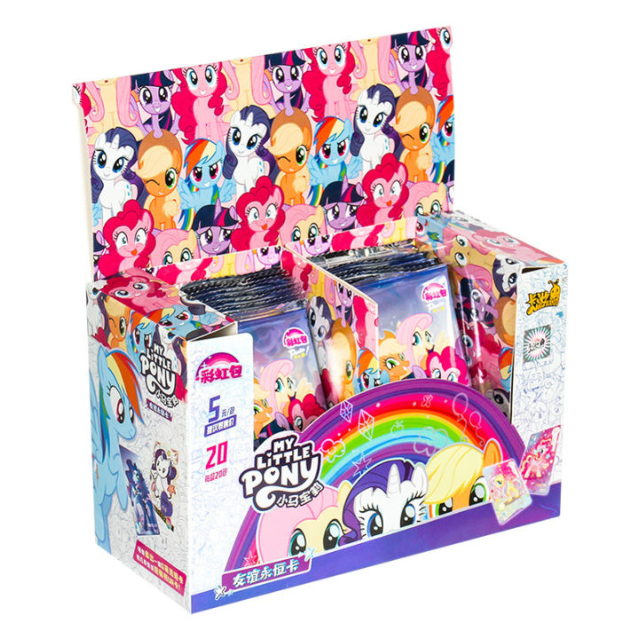 120 My Little Pony Forever Card Pinkie Pie CR Fluttershy SSR Card Pack ...