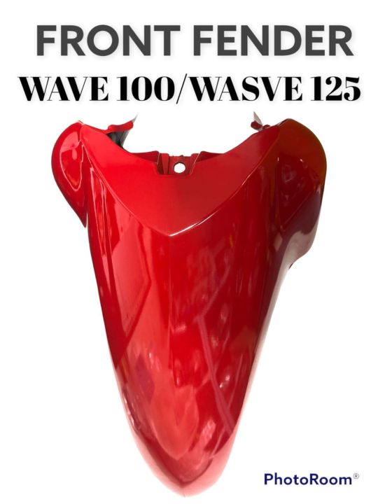 FRONT FENDER FOR WAVE 100/WAVE 125 RED COLOR | Lazada PH