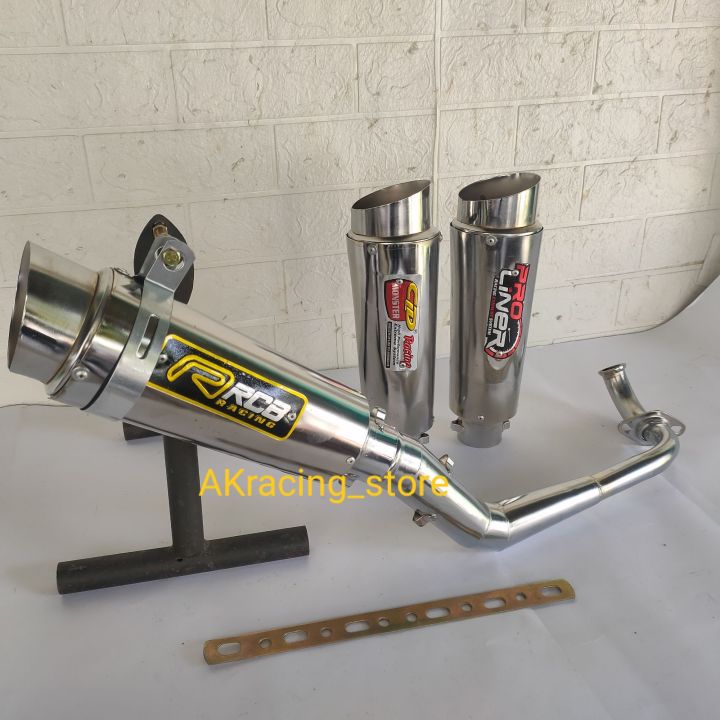 Knalpot Murah Ngebass Proliner CLD RCB beat, Scoopy, Vario, Mio, Fino X ...