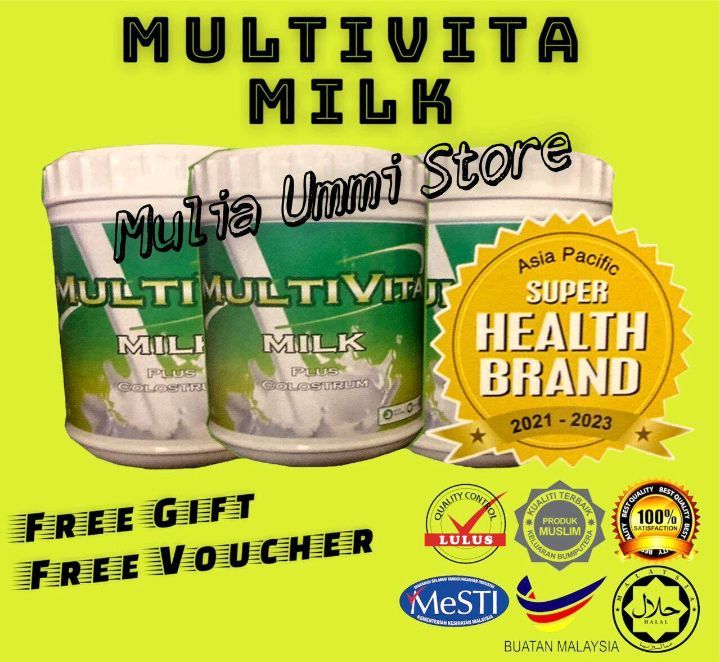 Susu Multivita Milk Plus Colostrum (Multivitamin) 100% Original HQ | Lazada