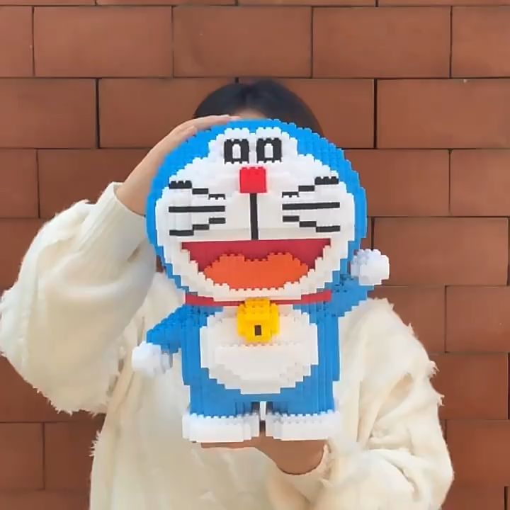 Lego doraemon 15 màu khác nhau, mô hình lắp ráp siêu dễ thương | Lazada.vn